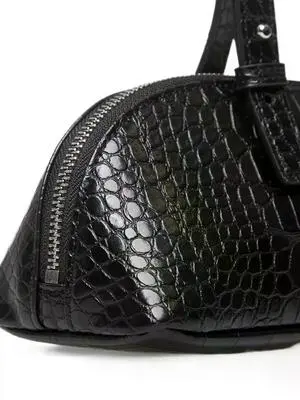Karl Lagerfeld Croc-effect Shoulder Bag