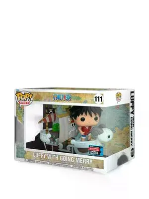POP MART One Piece Luffy Going Merry Figure - Brown
