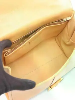 Delvaux Leather Brillant Tote Bag - Neutrals