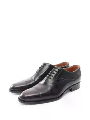 Dior Leather Cap Toe Oxford Shoes