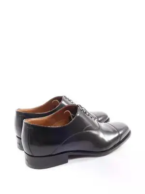 Dior Leather Cap Toe Oxford Shoes