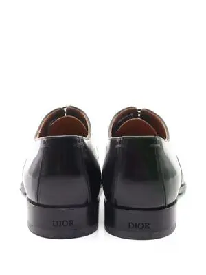 Dior Leather Cap Toe Oxford Shoes