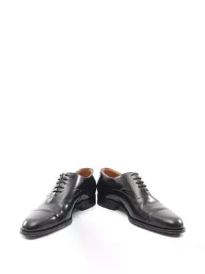 Dior Leather Cap Toe Oxford Shoes