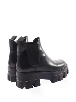 Prada 2000s Monolith Chelsea Boots