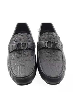 Dior Odeon Cd Loafers - Black