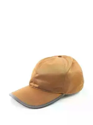 Prada Baseball Cap With Logo Plate