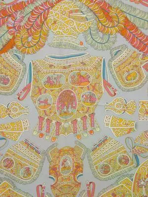 Hermès Sous L'egide De Mars Carré Scarf