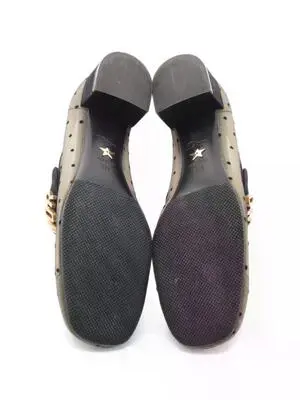 Dior Dot-pattern Mary Jane Pumps