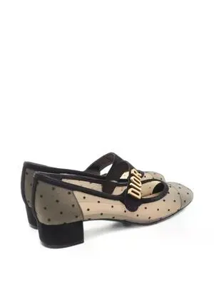 Dior Dot-pattern Mary Jane Pumps