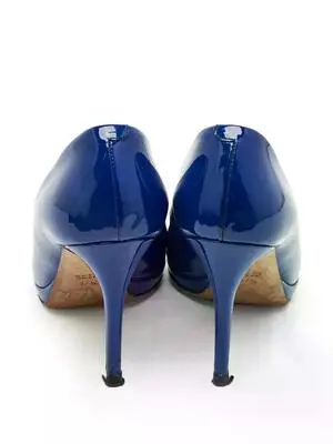 Gucci Horsebit Peep-toe Pumps