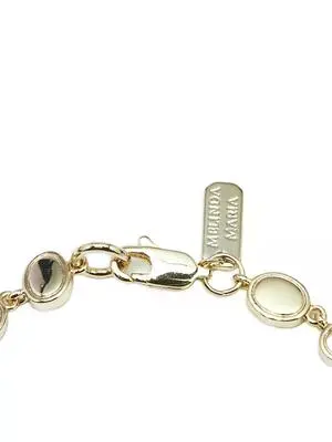 MELINDA MARIA JEWELRY Tone Pebble Link Bracelet