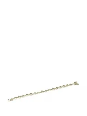 MELINDA MARIA JEWELRY Tone Pebble Link Bracelet