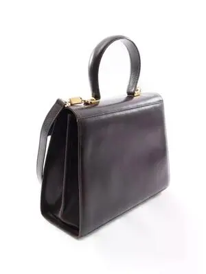 FERRAGAMO Gancini Flip-lock Tote Bag - Brown
