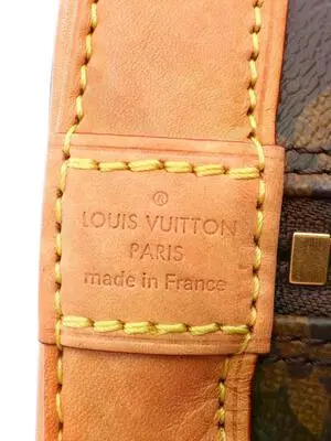 LOUIS VUITTON Monogram Canvas Alma Bb Tote Bag - Brown
