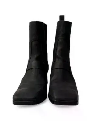 Rick Owens Heeled Square-toe Ankle Boots