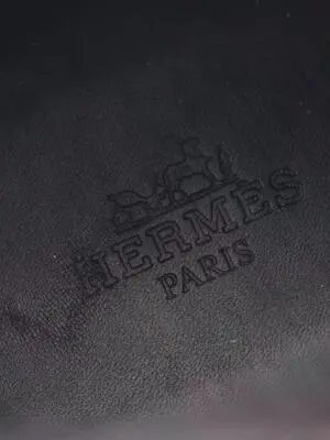 Hermès Leather Buckled Ankle Boots
