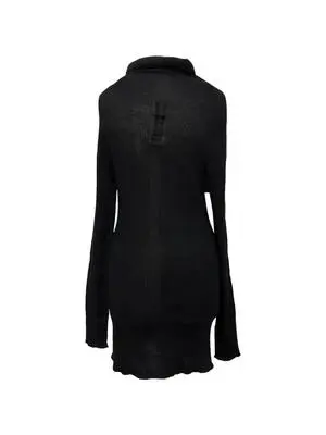 Rick Owens Ribbed Roll Neck Sweater