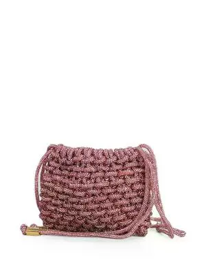 HIBOURAMA Mini Penelope Crystal-embellished Shoulder Bag