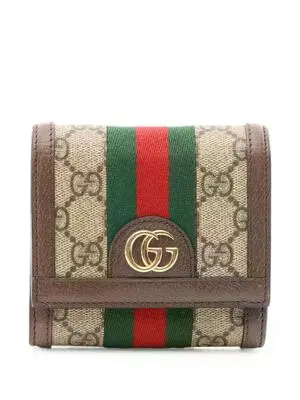 Gucci 2010s Ophidia Gg Wallet - Neutrals