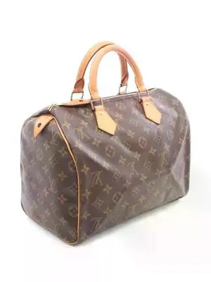 LOUIS VUITTON 2001 Monogram Speedy 30 Handbag