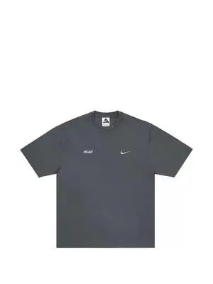 PALACE X Nike Font Swoosh Logo-print T-shirt - Grey