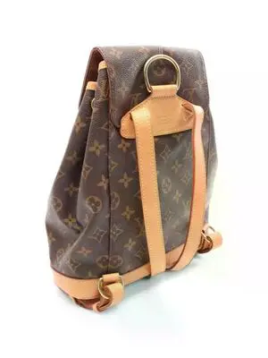 LOUIS VUITTON Monogram Montsouris Backpack - Brown