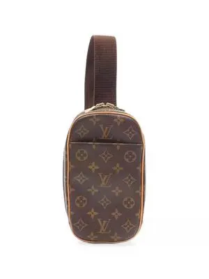 LOUIS VUITTON Pochette Ganju Monogram Belt Bag