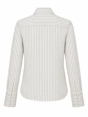 Co Camicia In Seta Striped Silk Shirt