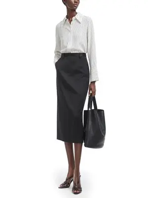 Co Camicia In Seta Striped Silk Shirt - Multicolour