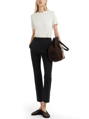Co Cropped Cigarette Trousers