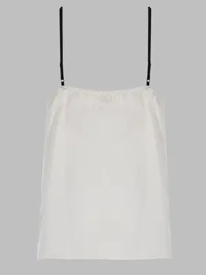 Co Silk And Lace Top
