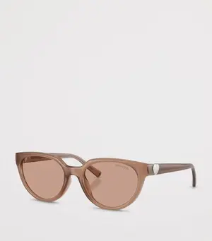 Tiffany & Co. Cat Eye Sunglasses With Heart Detail