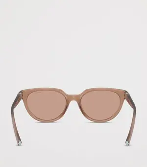 Tiffany & Co. Cat Eye Sunglasses With Heart Detail