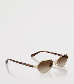 VOGUE Eyewear Hexagonal Frame Sunglasses