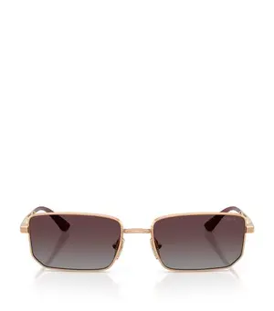 VOGUE Metal Rectangular Sunglasses - Pink