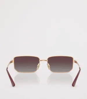 VOGUE Metal Rectangular Sunglasses