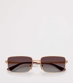 VOGUE Metal Rectangular Sunglasses
