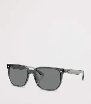 Ray-ban Rb4466d Square Frame Sunglasses - Grey