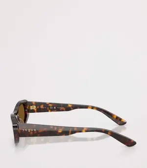 VOGUE Oval Tortoiseshell Sunglasses