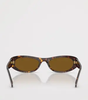 VOGUE Oval Tortoiseshell Sunglasses
