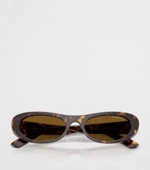 VOGUE Oval Tortoiseshell Sunglasses