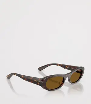 VOGUE Oval Tortoiseshell Sunglasses
