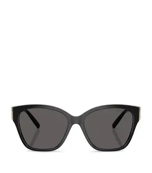Tiffany & Co. Square Frame Sunglasses - Black