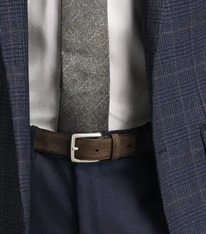 Canali Suede Belt