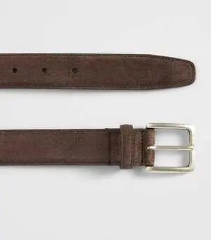 Canali Suede Belt