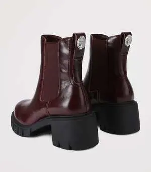 Kurt Geiger Leather Clarence Ankle Boots