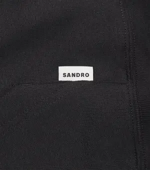 Sandro Oversized Cotton Hoodie