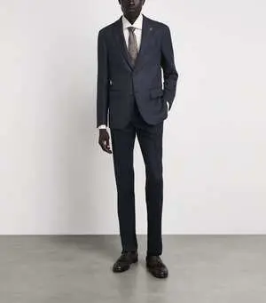 Pal Zileri Wool Check Blazer