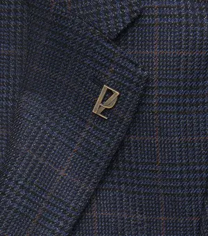 Pal Zileri Wool Check Blazer
