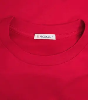 Moncler Cotton Logo-patch T-shirt